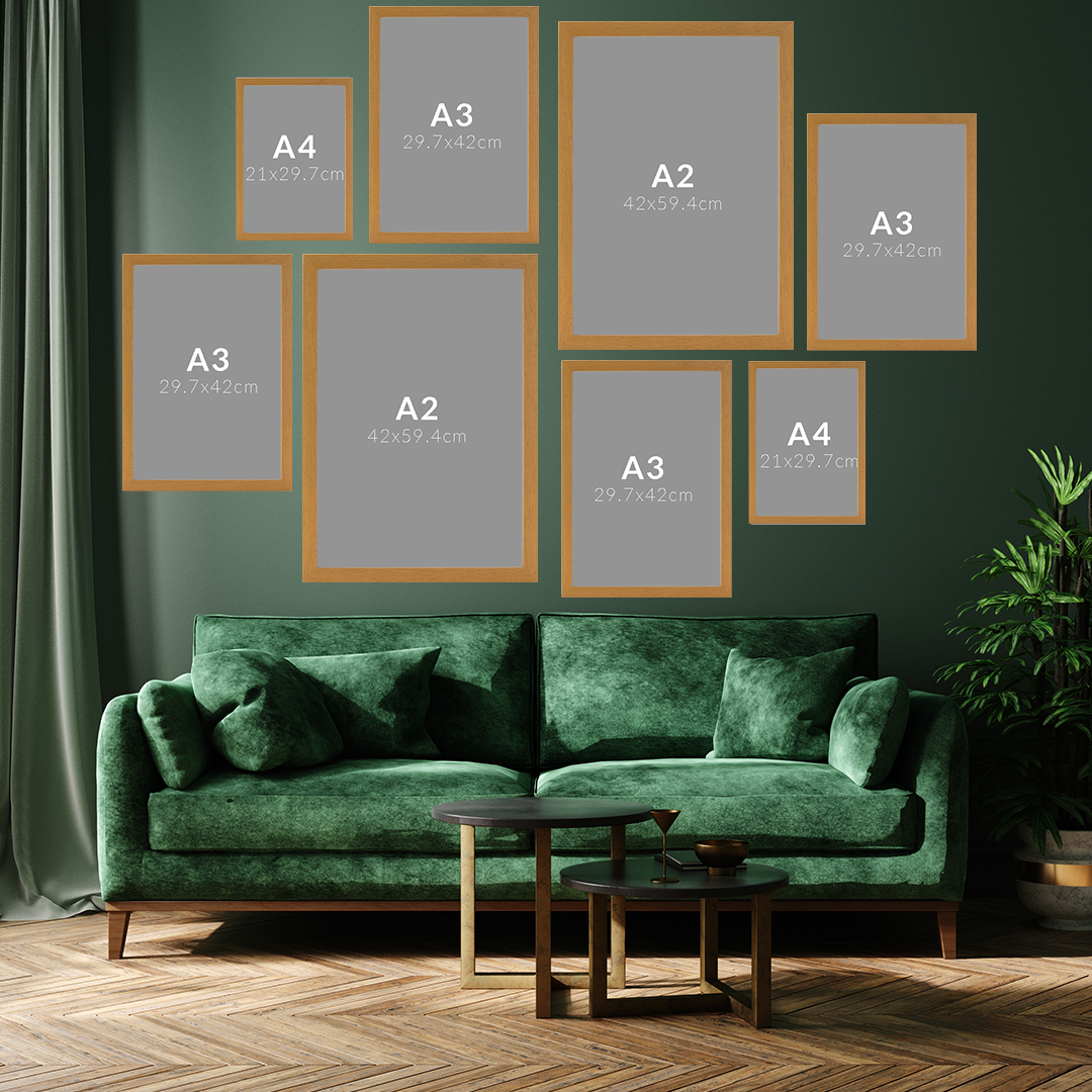 A4 wall frame store