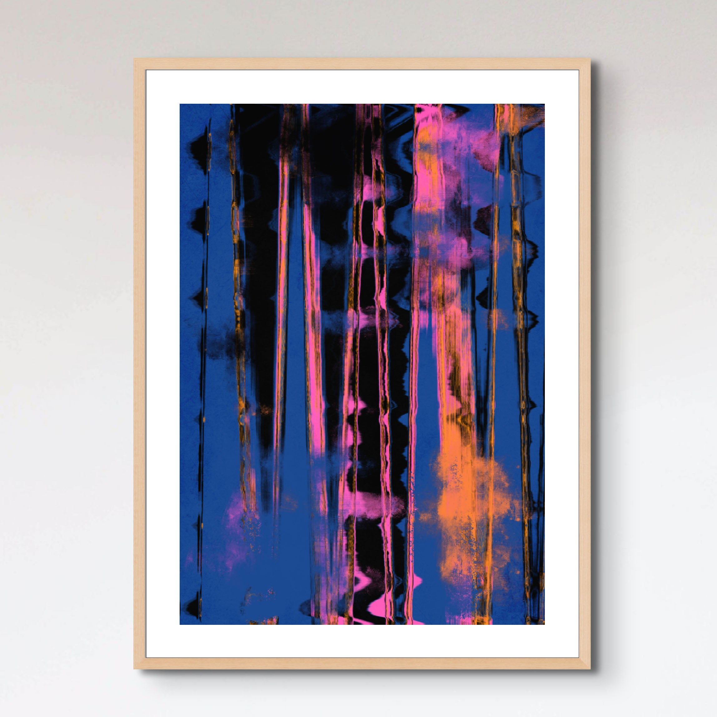 Time Machine (Blue) – The Wall Art Club