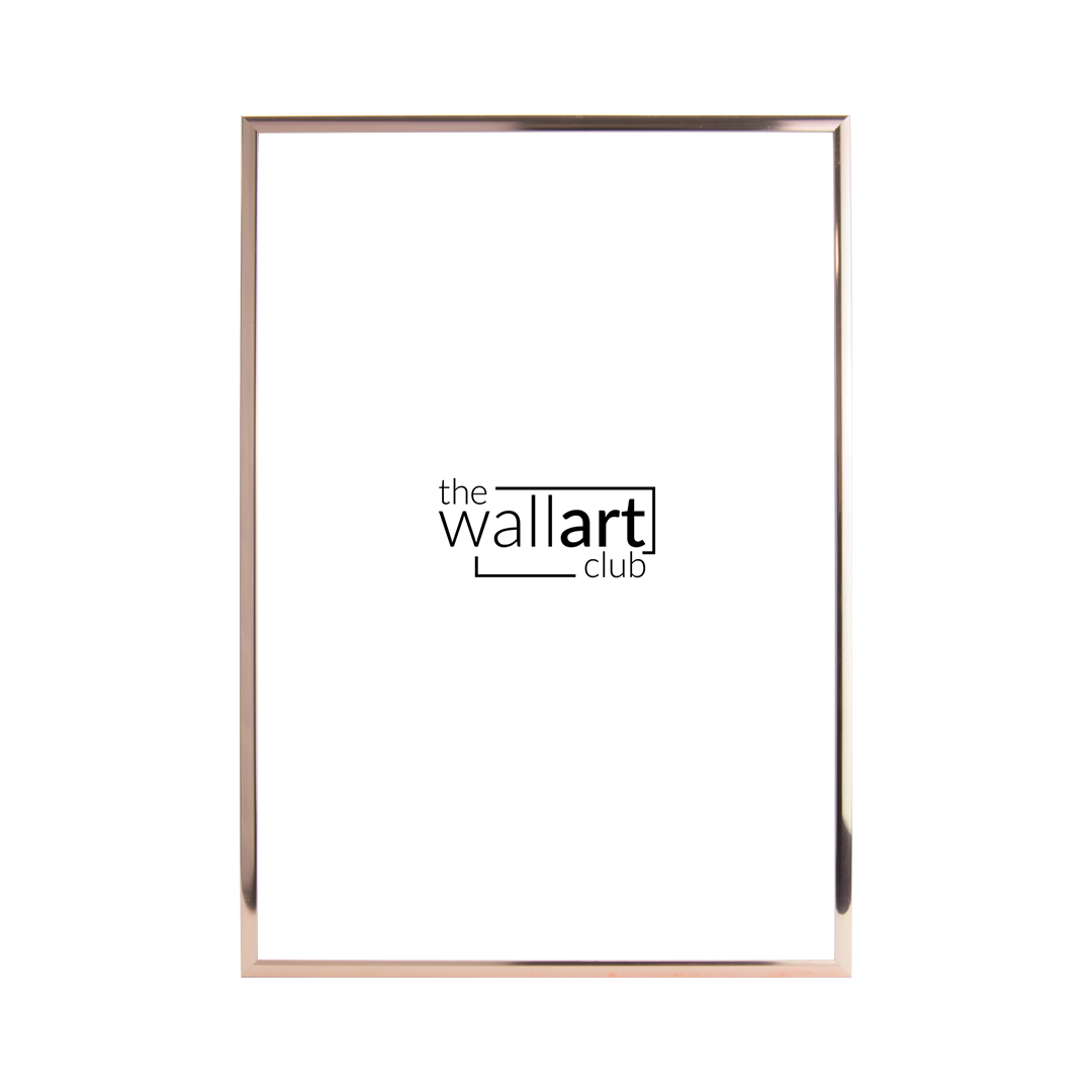 Thin Rose Gold frame – The Wall Art Club